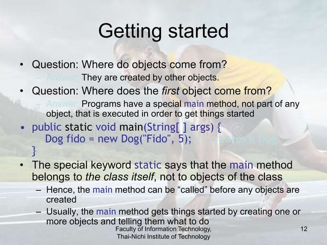 Classes and Objects | PPT