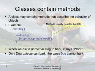 Classes and Objects | PPT