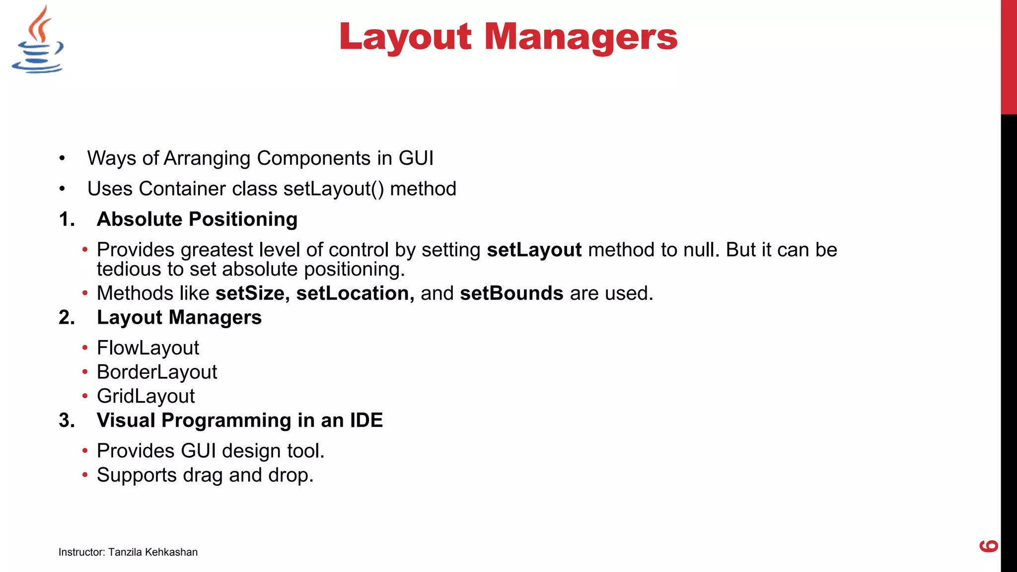 OOP Lecture 10-JTable,JTabbedPane,LayoutManagers.pptx