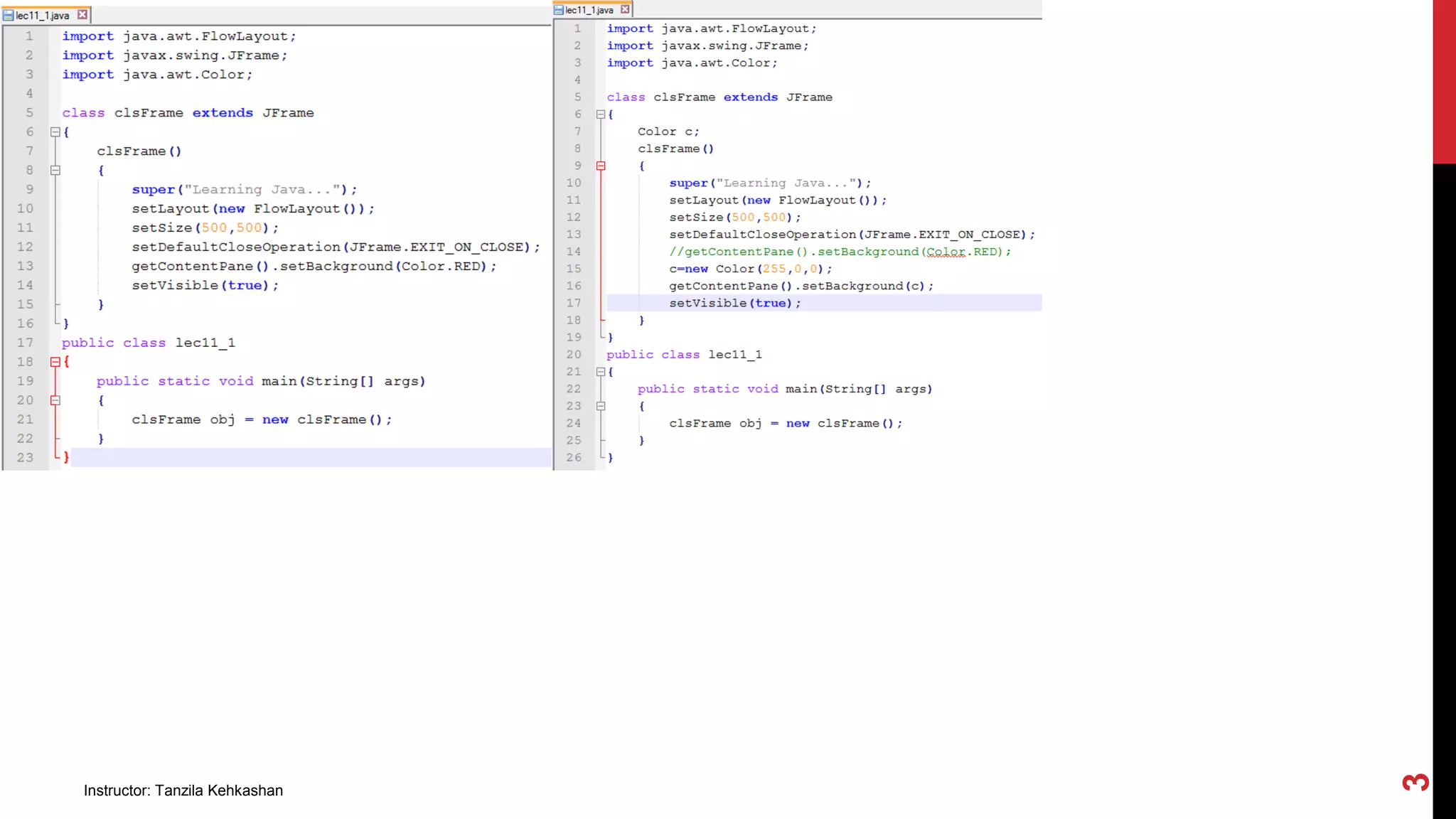 OOP Lecture 13-Color,Font,ImageIcon.pptx