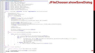 OOP Lecture 15-FileHandling,JFileChooser.pptx | Programming Languages | Computing