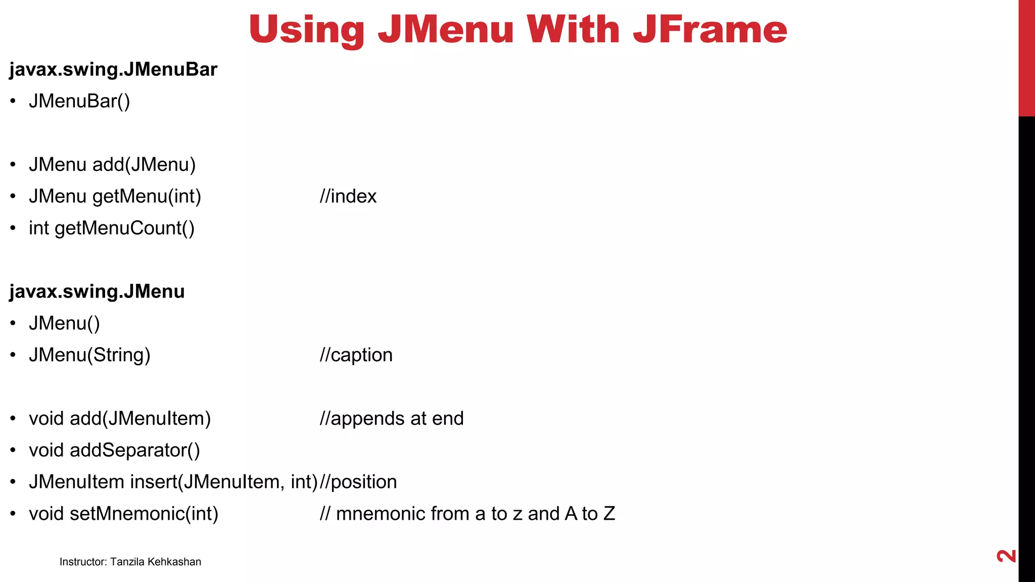 OOP Lecture 19-JMenuBar.pptx