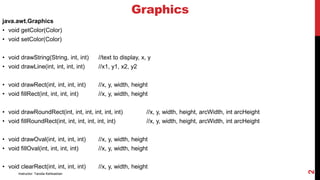 OOP Lecture 21-Graphics, Audio.pptx