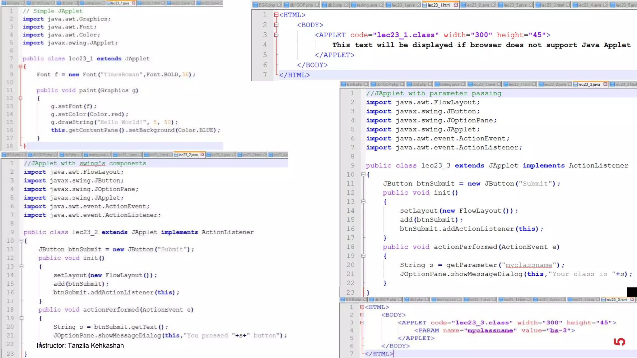 OOP Lecture 22-JApplet.pptx