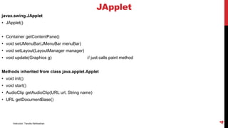 OOP Lecture 22-JApplet.pptx
