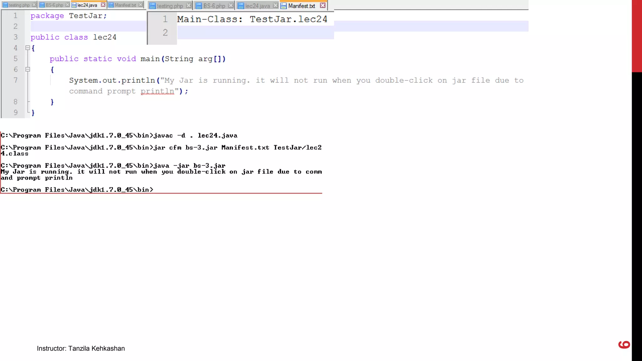 OOP Lecture 23-JAR Files.pptx