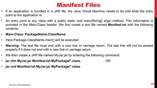 OOP Lecture 23-JAR Files.pptx