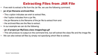 OOP Lecture 23-JAR Files.pptx