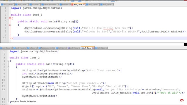 OOP Lecture 5-Inheritance,Dialogboxes,Parsing.pptx
