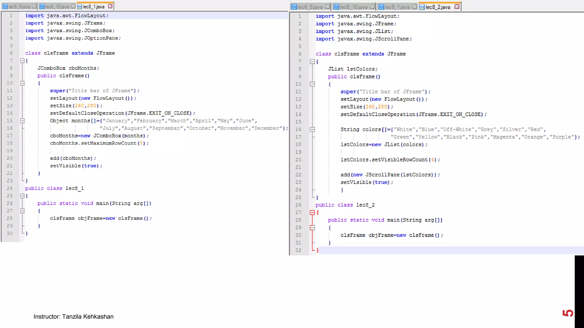 OOP Lecture 9-JComboBox,JList,JPanel.pptx