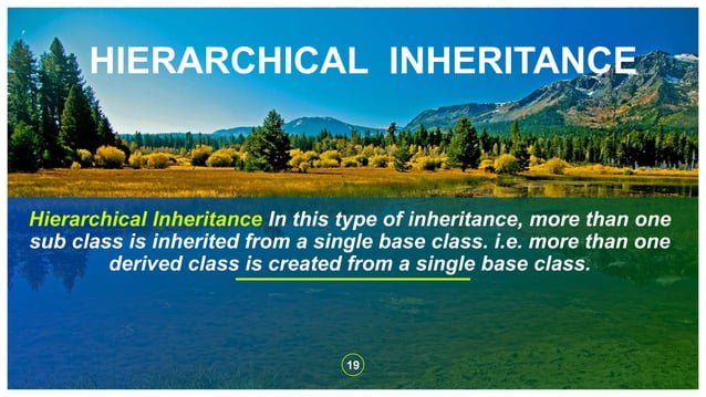 Inheritance In C++ (Object Oriented Programming) | PPT