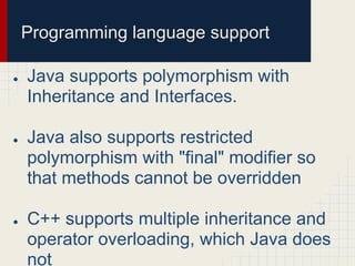Object-Oriented Polymorphism Unleashed | PDF | Programming Languages | Computing