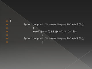 problem based task oop | PPT