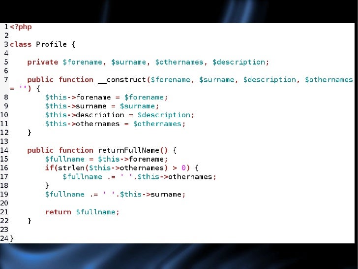 Beginners Guide To Object Orientation In Php