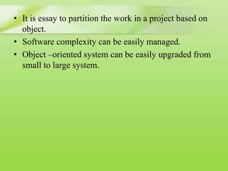 Principles and advantages of oop ppt | PPTX