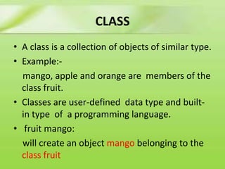 Principles and advantages of oop ppt | PPTX