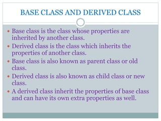Introduction to Inheritance | PPTX