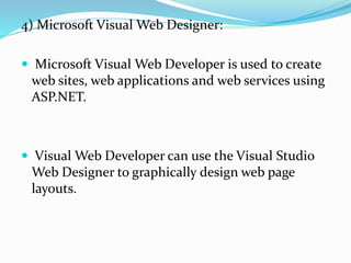 Presentation on Visual Studio | PPTX
