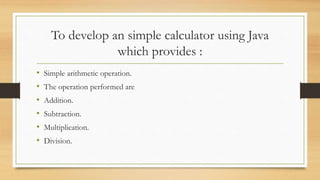 Mini Computer Project | PPT
