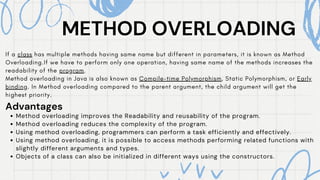 Method overloading and method overriding | PDF | Programming Languages | Computing