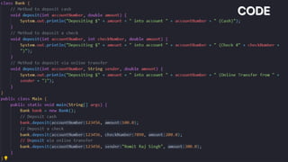 Method overloading and method overriding | PDF