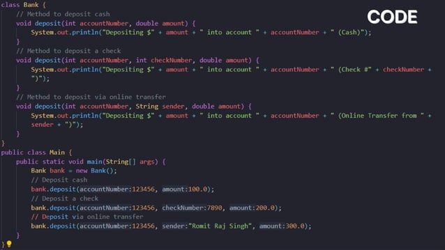 Method overloading and method overriding | PDF | Programming Languages | Computing