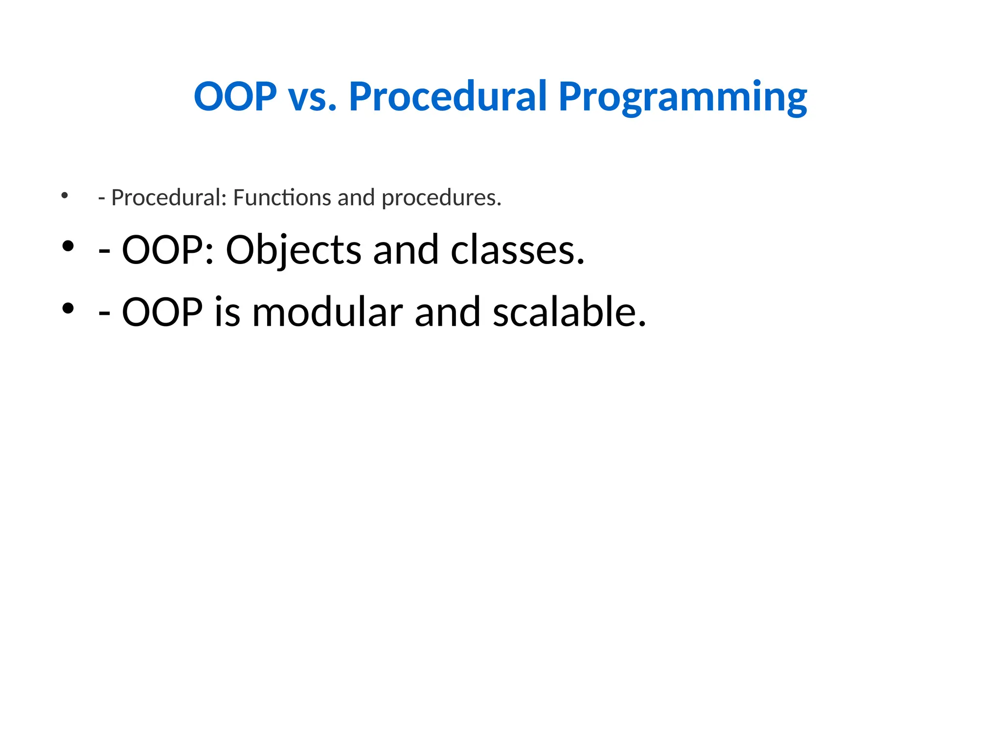 OOP_Presentation_Enhanced_Updated_with new Topics | PPT