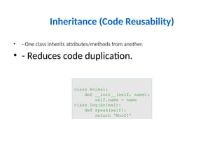 OOP_Presentation_Enhanced_Updated_with new Topics | PPT