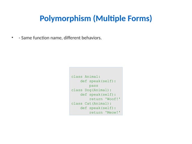 OOP_Presentation_Enhanced_Updated_with new Topics | PPT