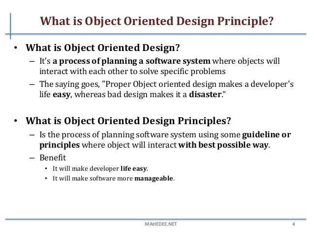 Oop Principles Oop Principles