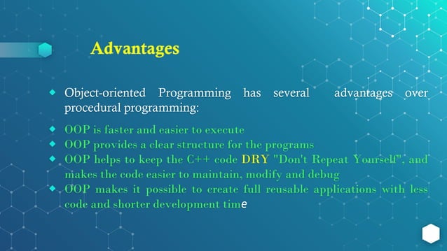 Object Oriented programming - Introduction | PPTX | Programming ...