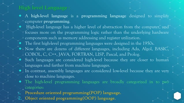 Object Oriented programming - Introduction | PPTX | Programming ...