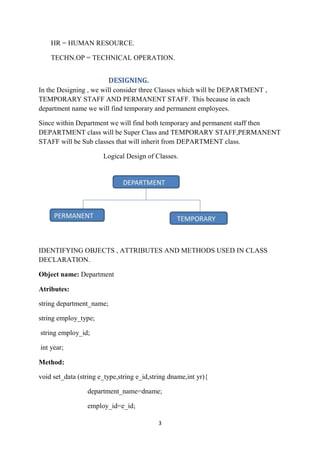 Oop project report using c++ | PDF