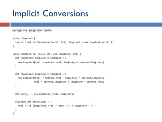 Operator Overloading In Scala | PPT