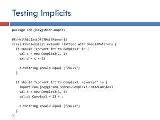 Operator Overloading In Scala | PPT