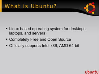 Presenting Ubuntu | ODP