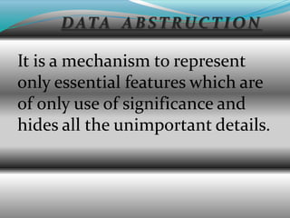 Object-Oriented Programming (OOPS) in C++ | PPTX