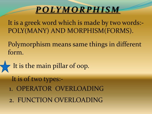 Object-Oriented Programming (OOPS) in C++ | PPT