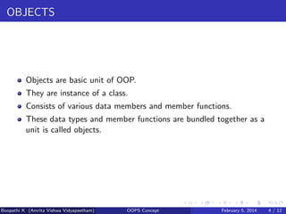 C++ OOPS Concept | PPT