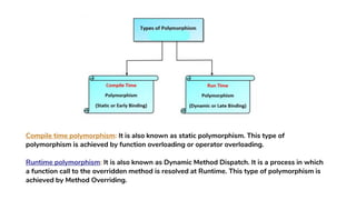 Object Oriented Programming Concepts | PPTX