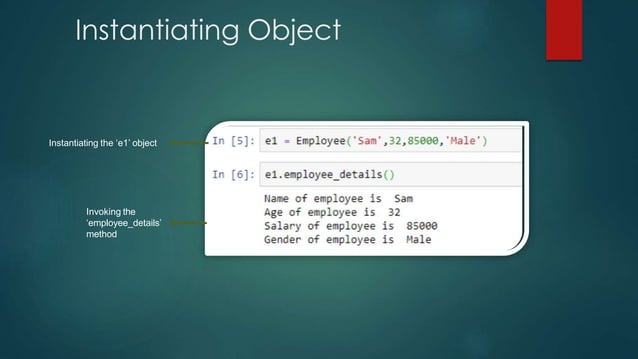 OOP concepts -in-Python programming language | PPTX