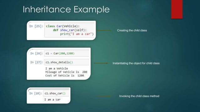 OOP concepts -in-Python programming language | PPTX