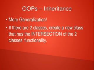 Object Oriented Programming : Part 2 | PDF