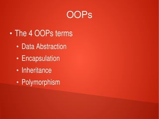 Object Oriented Programming : Part 2 | PDF