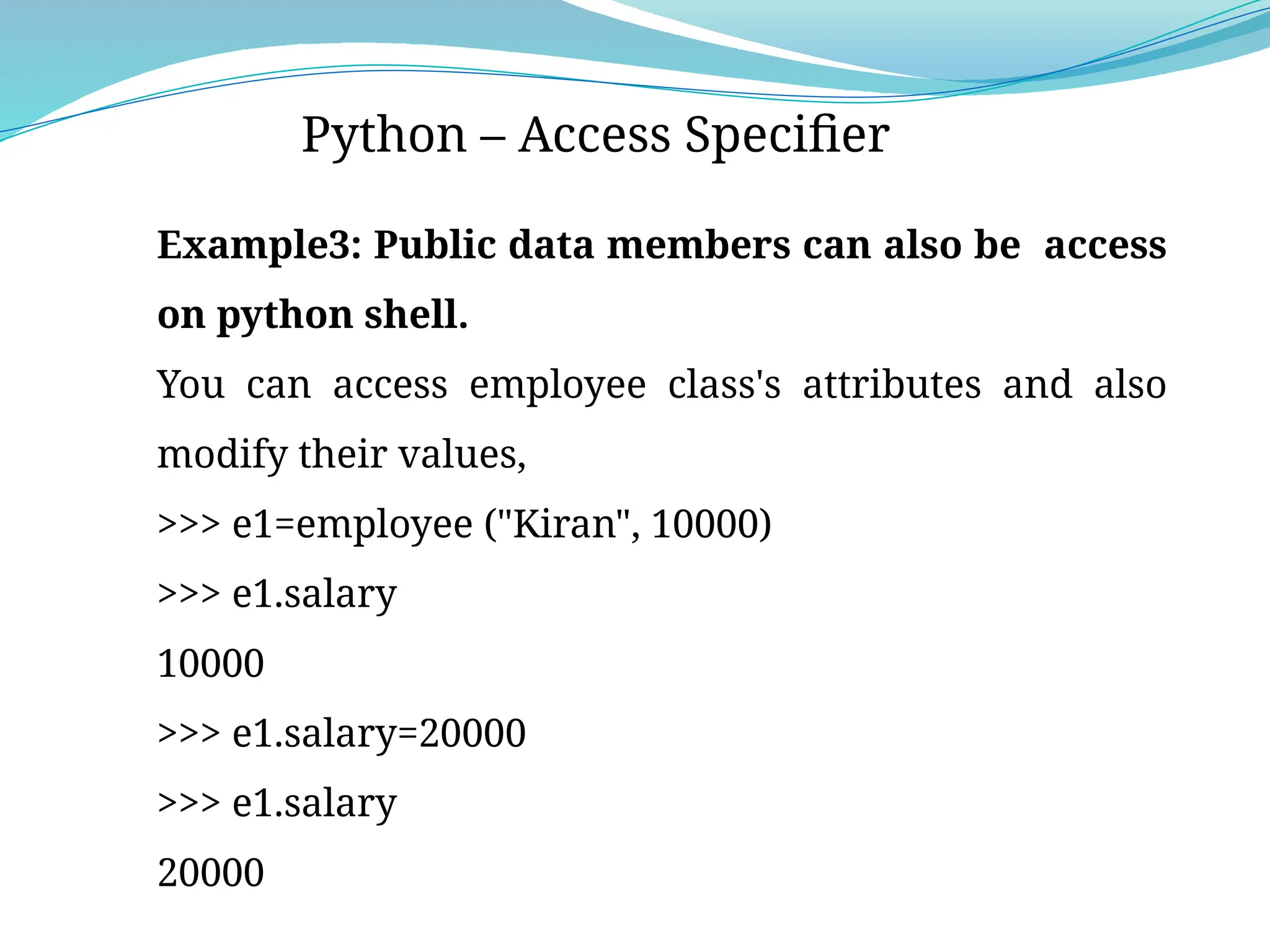 OOPS 46 slide Python concepts .pptx | Programming Languages | Computing