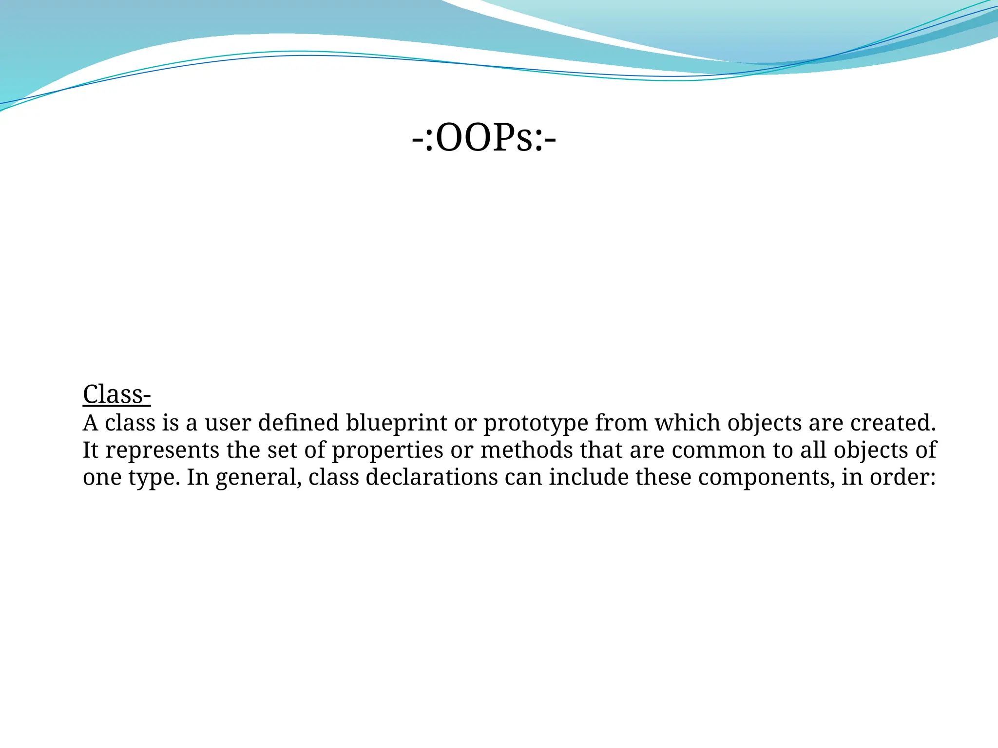 Oops 46 Slide Python Concepts Pptx