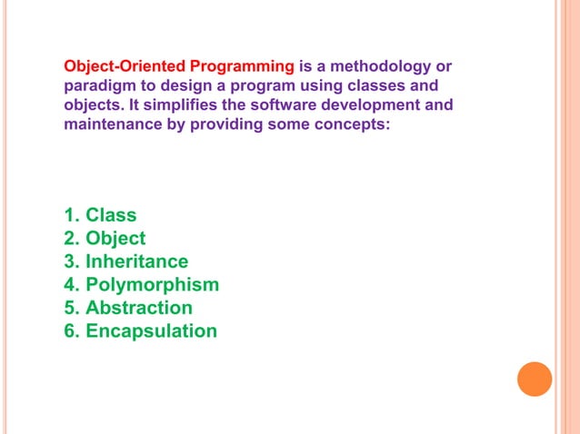 Oops Abap Fundamental Ppt 