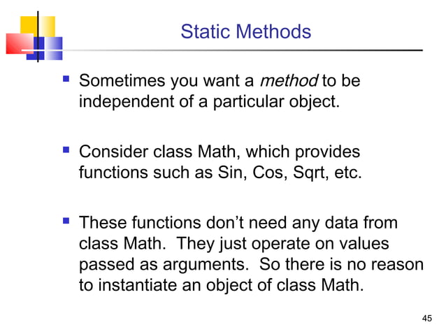 Oops concept in c# | PPT