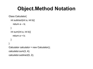 Object oriented principles | PPT