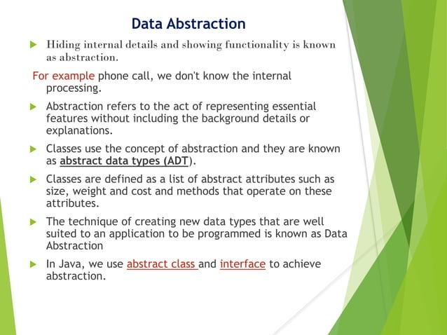Oops Concepts Object Oriented Programming Concepts In Java Ppt 4343